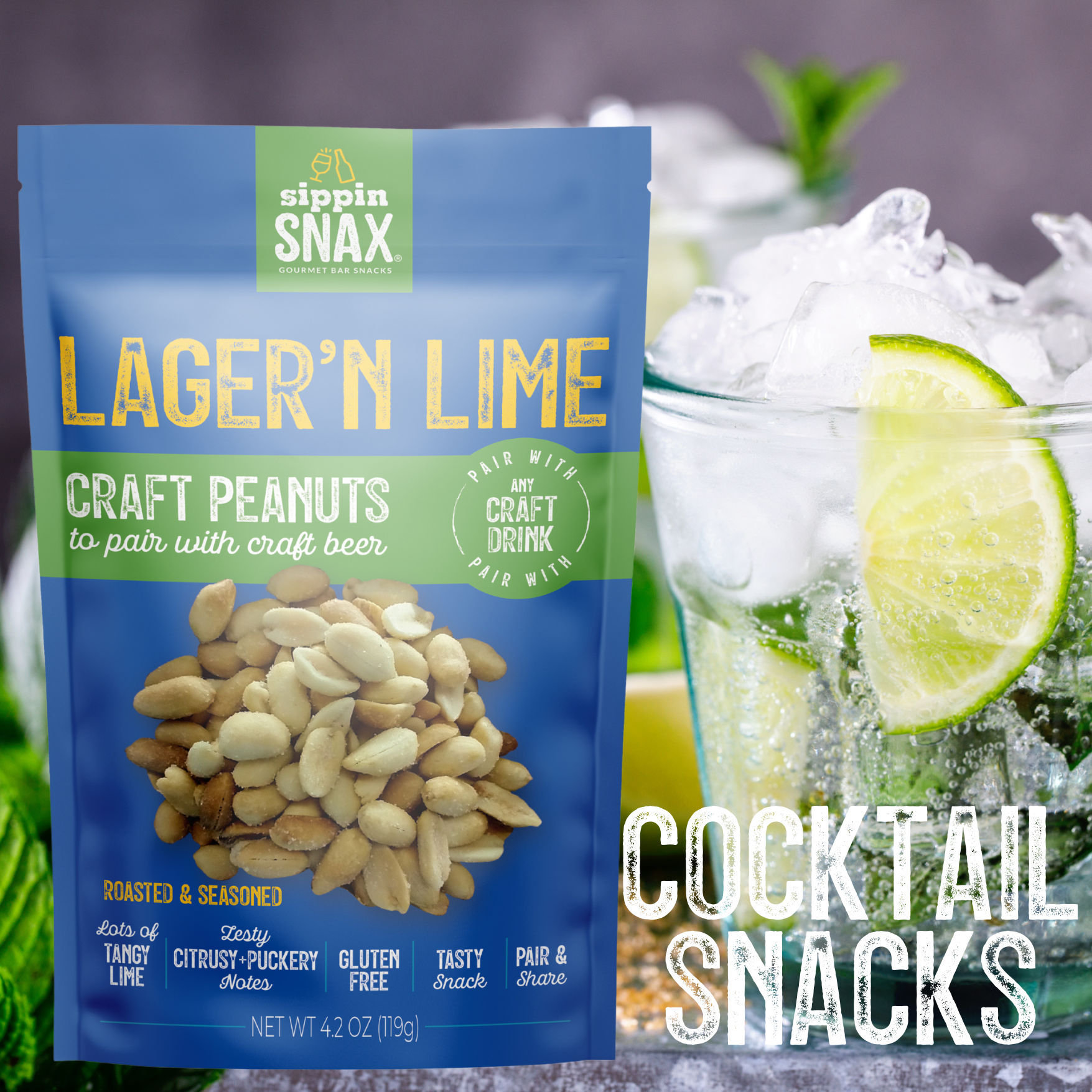 Cocktail Lovers – SIPPIN SNAX Gourmet Bar Snacks